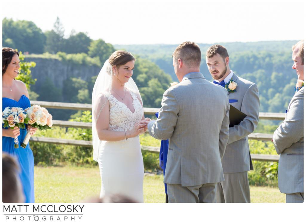 Kiersten and Andrew's Thacher State Park and Century House Wedding ...